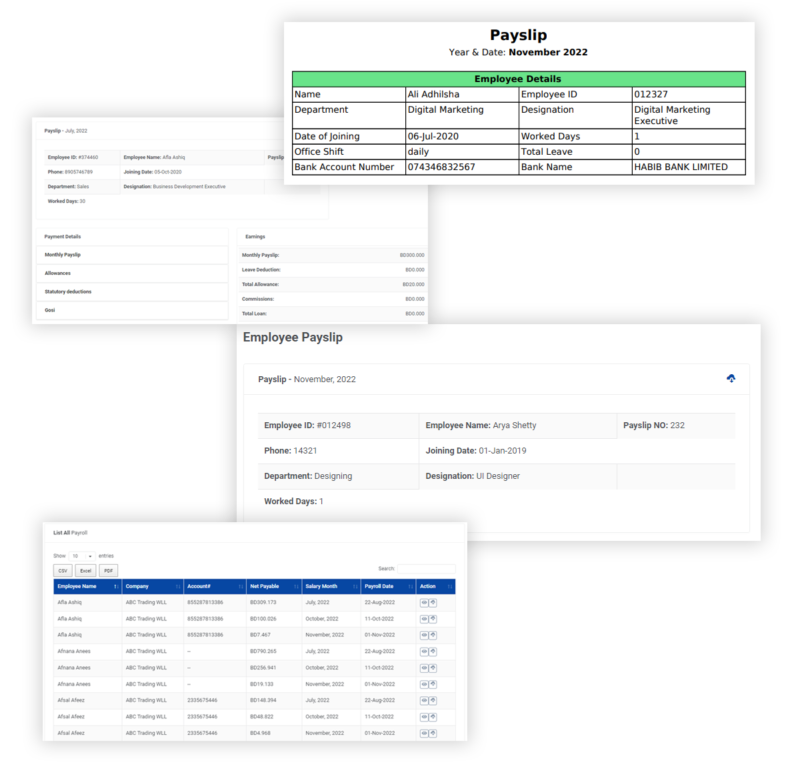 Artify 360 - Best payroll software in Bahrain for companies