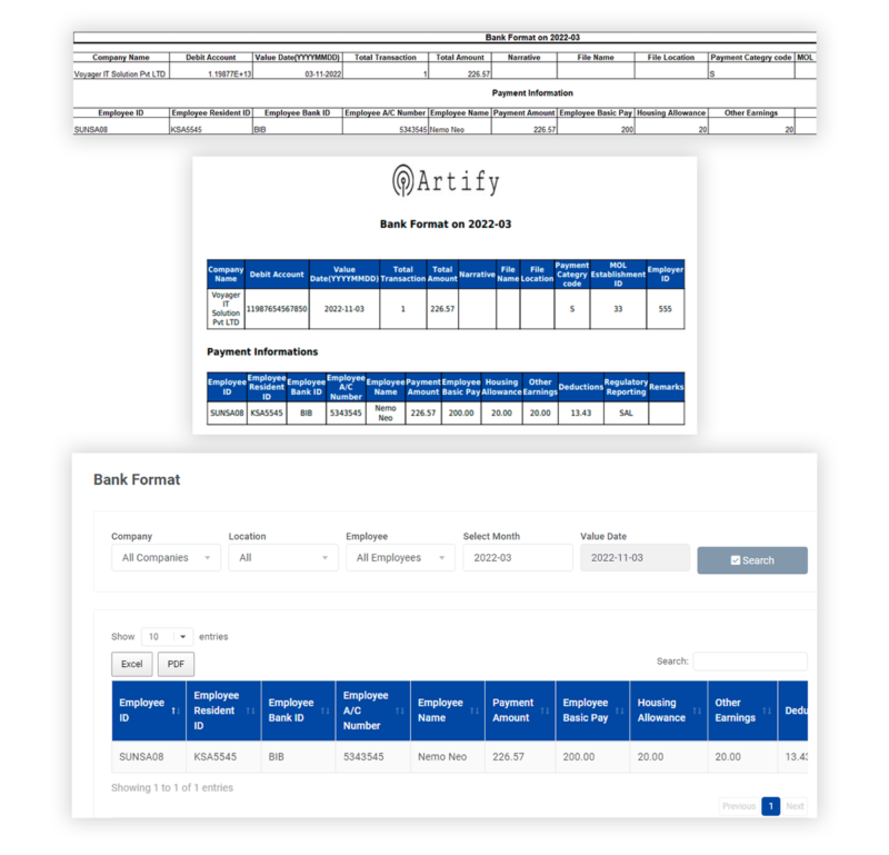 Artify 360 - Best payroll software in Bahrain for companies
