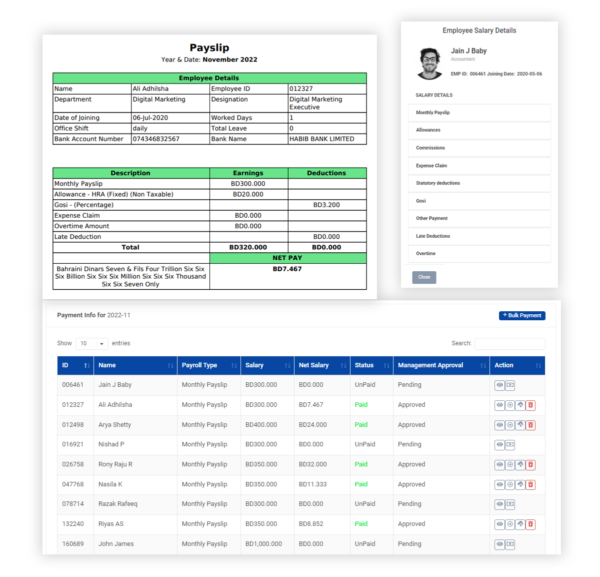 Artify 360 - Best payroll software in Bahrain for companies
